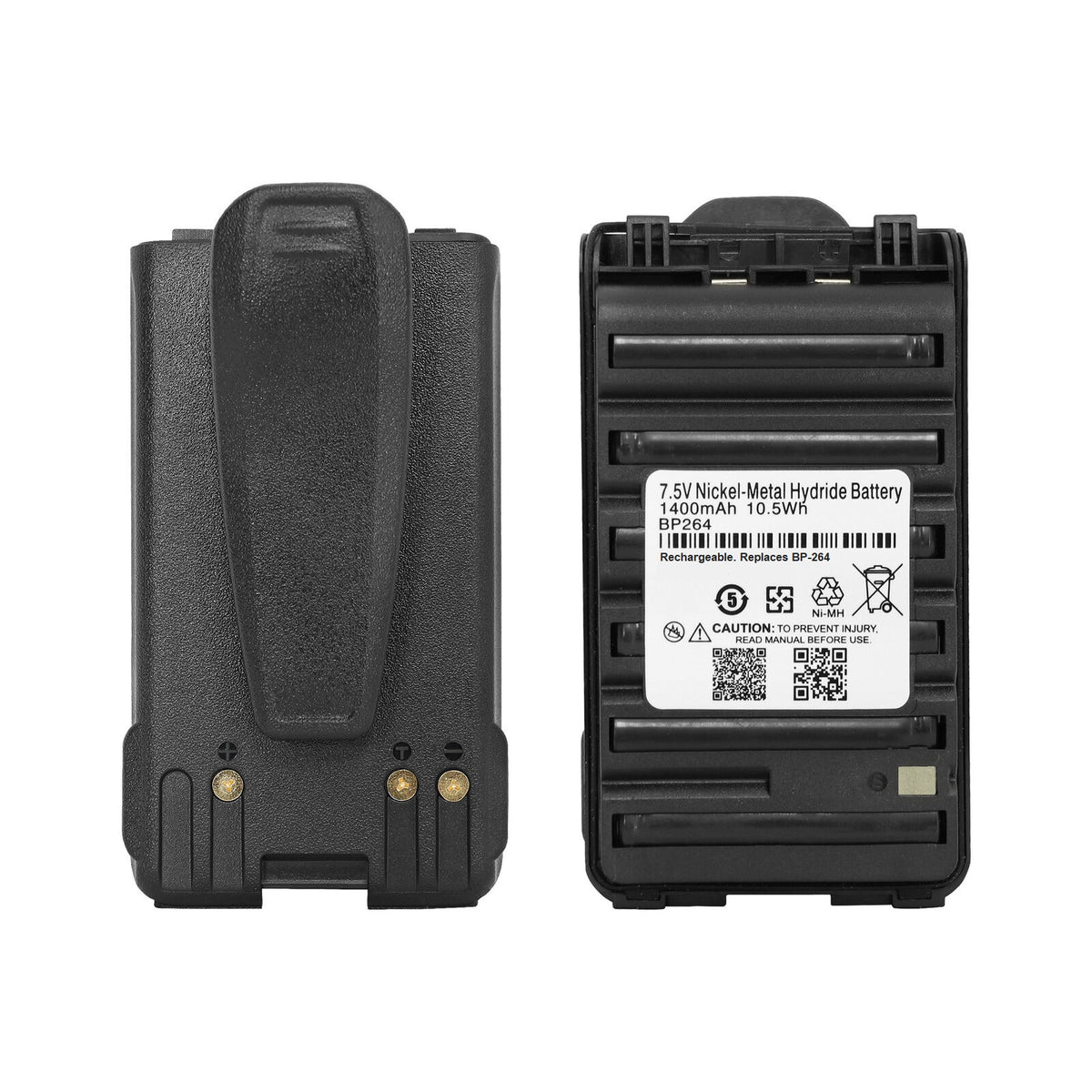 BP-264: 7.2v 2000mAh Ni-MH battery for ICOM — Batteries America