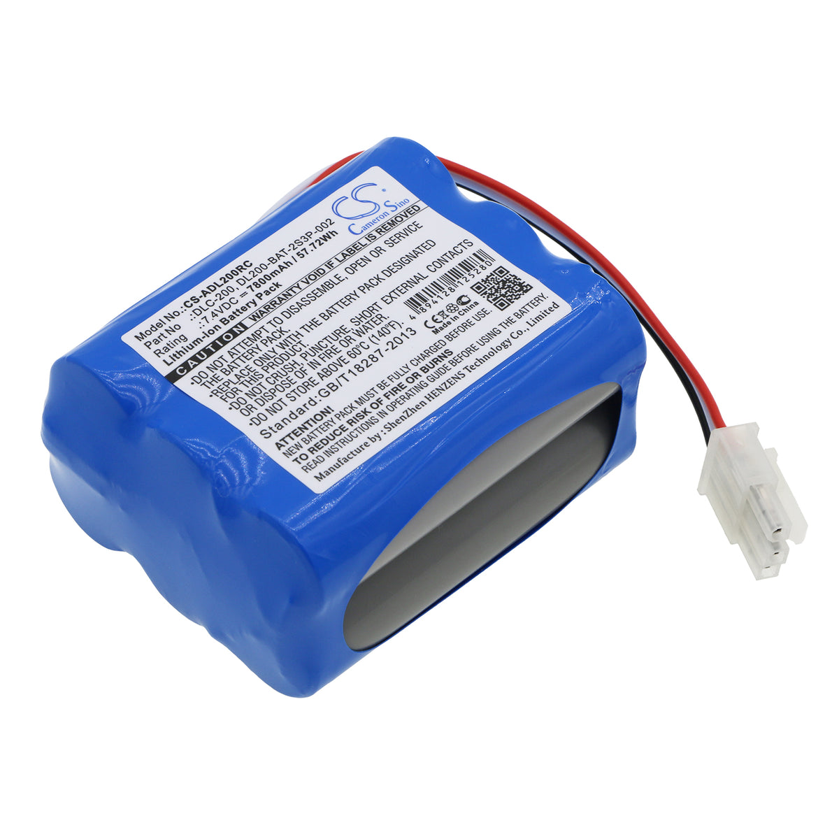 CS-ADL200RC : Battery for AT&T DLC-200C - Replaces AT&T DLC-200, DL200 ...