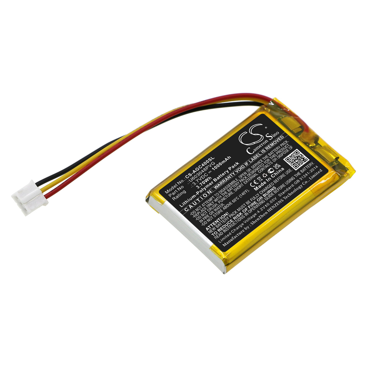 CS-AGC400SL : Battery for Astro Gaming C40 TR Wireless Controller, C40 ...
