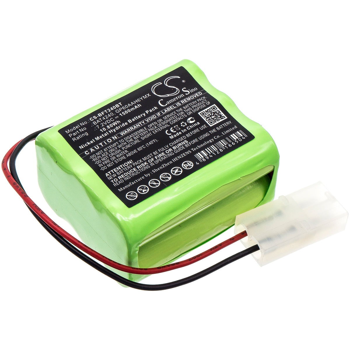 CS-BFT240BT : Battery for Burley Gas Fire - Replaces Burley BAT4240, G ...