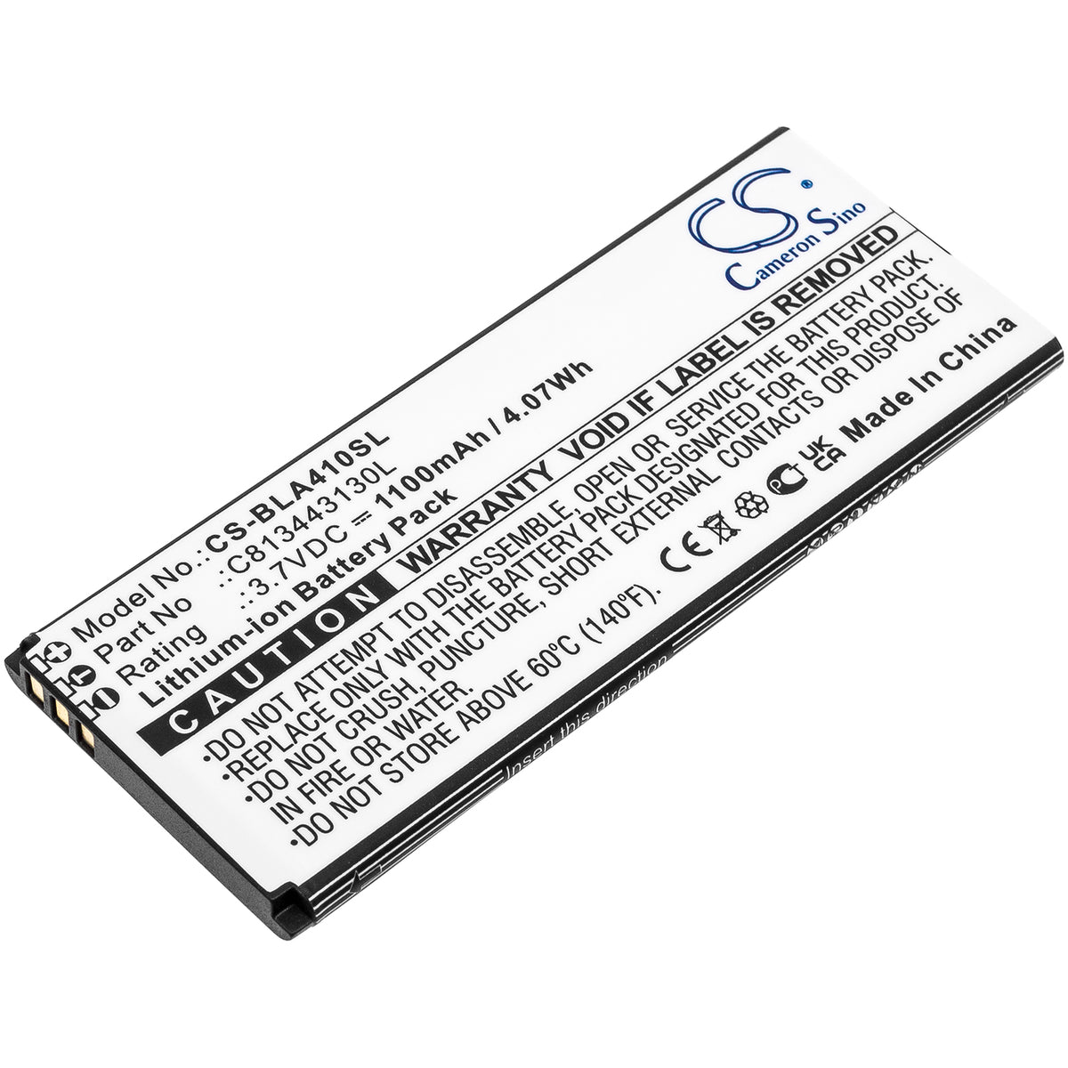 CS-BLA410SL : Battery for BLU Advance L5, L4, Advance A4 2019 and othe ...