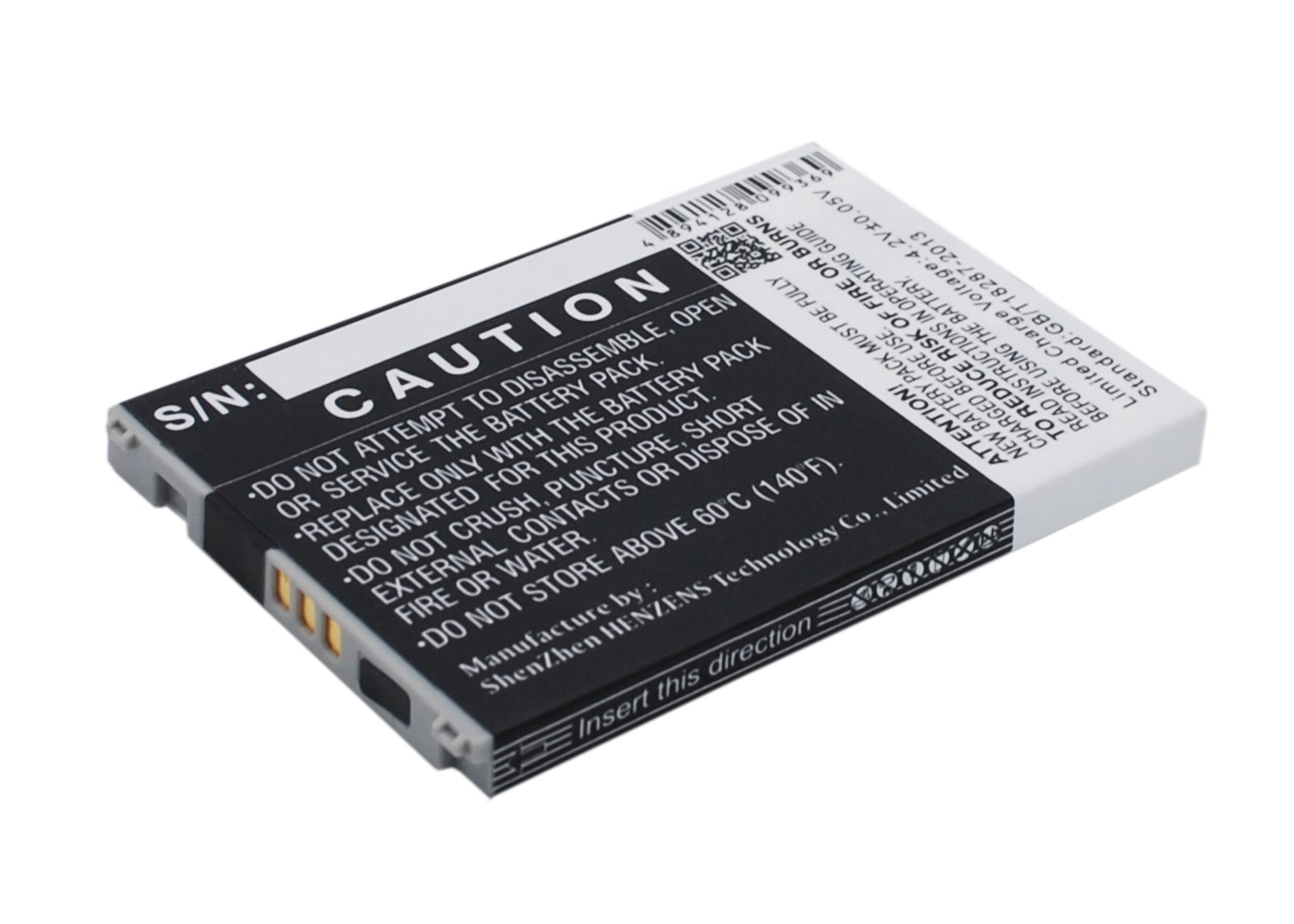 CS-CTR771XL : Battery for Casio GzOne Commando C771, C771 - Replaces C ...
