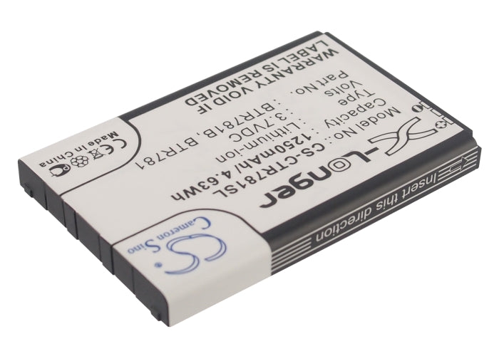 CS-CTR781SL : Battery for Casio GzOne Ravine 2, C781 - Replaces Casio ...