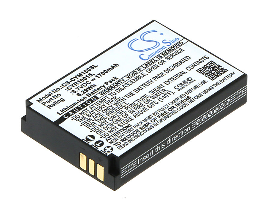 CS-CYM150SL : Battery for Cyrus CM15 - Replaces Cyrus CYR10015, HE-129 ...
