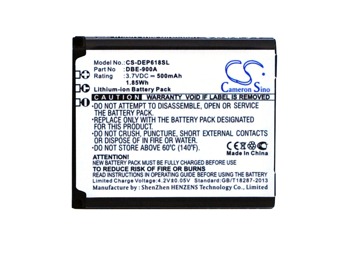 CS-DEP618SL : Battery for Doro Phoneeasy 618 - Replaces Doro DBE-900A ...