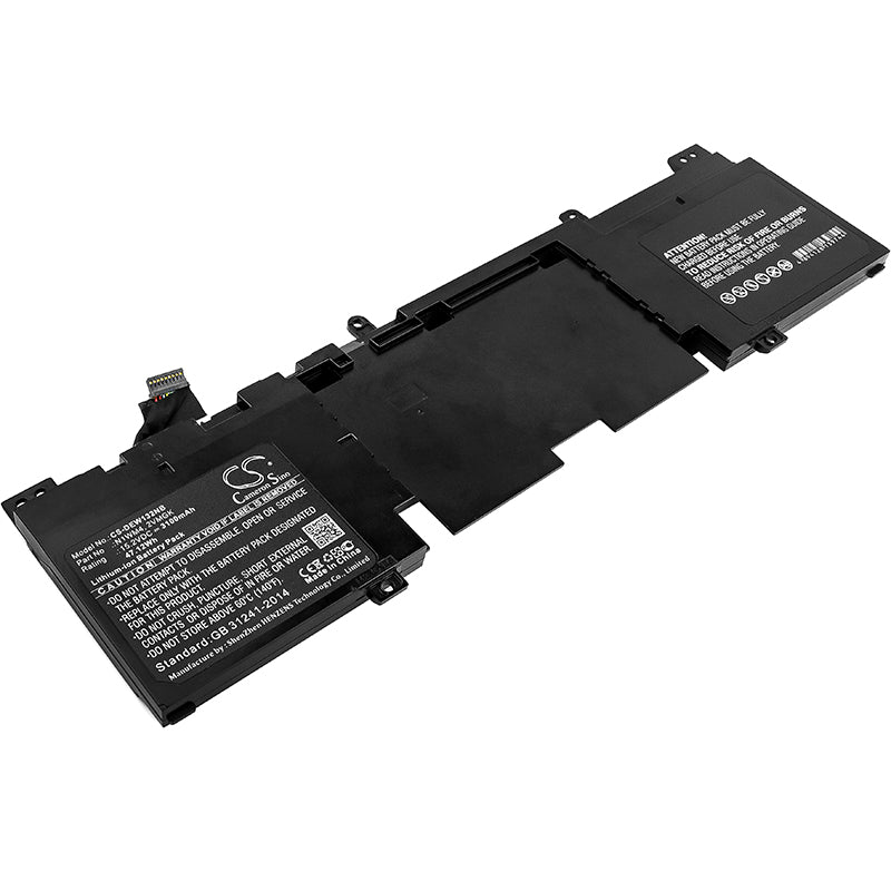 CS-DEW132NB : Battery for DELL Alienware 13 R2, Alienware 13 R2 13.3 ...