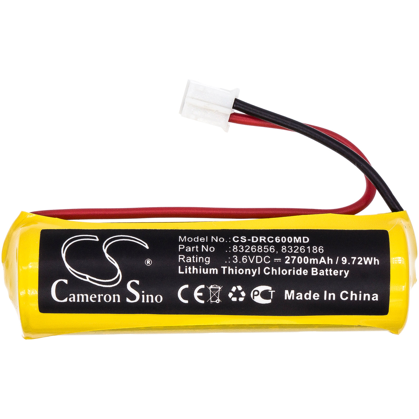 CS-DRC600MD : Battery for Drager PAC 6000, PAC 6500, PAC 8000 and othe ...