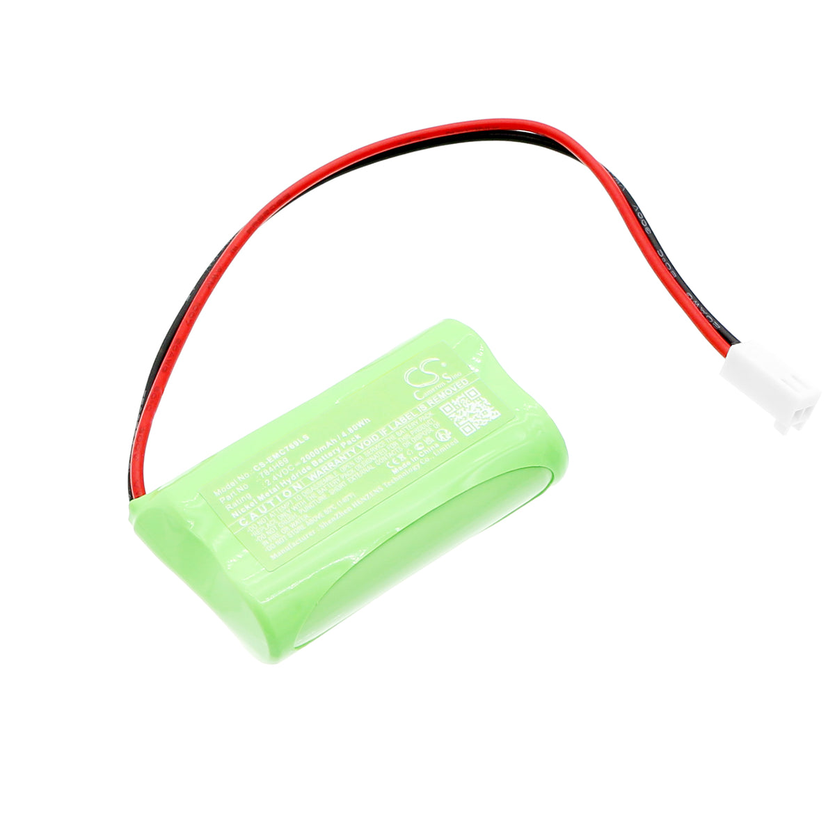 CS-EMC769LS : Battery for DUAL-LITE EV2D, EV2DI, EV2DI-24K and others ...