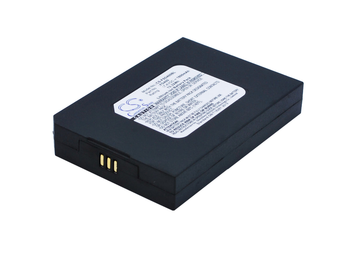 CS-FSD400BL : Battery for FirstData FD-400, FD-400Ti, FD-400Gt and oth ...