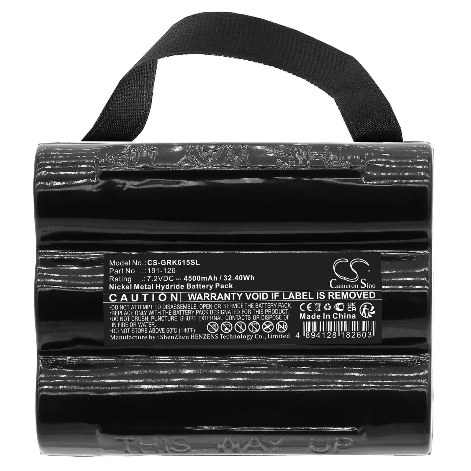 CS-GRK615SL : Battery for GE Druck DPI 610, Druck DPI 615, DPI610 Pres ...