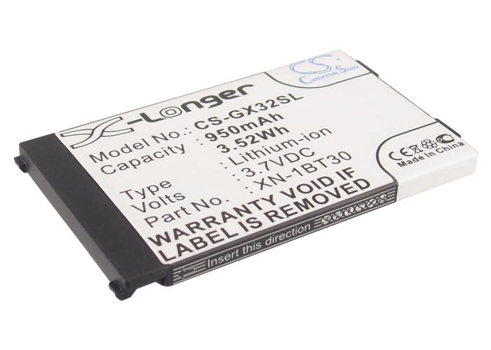 CS-GX32SL : Battery for Sharp 550SH, GX-E30, GX-F200 and others - Repl ...