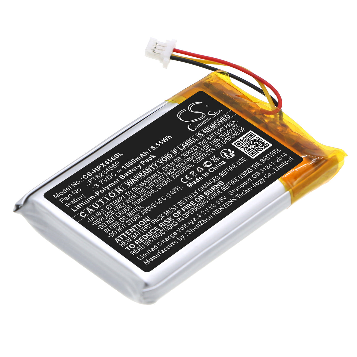 CS-HPX456SL : Battery for Steelseries Arctis 9 - Replaces Steelseries ...