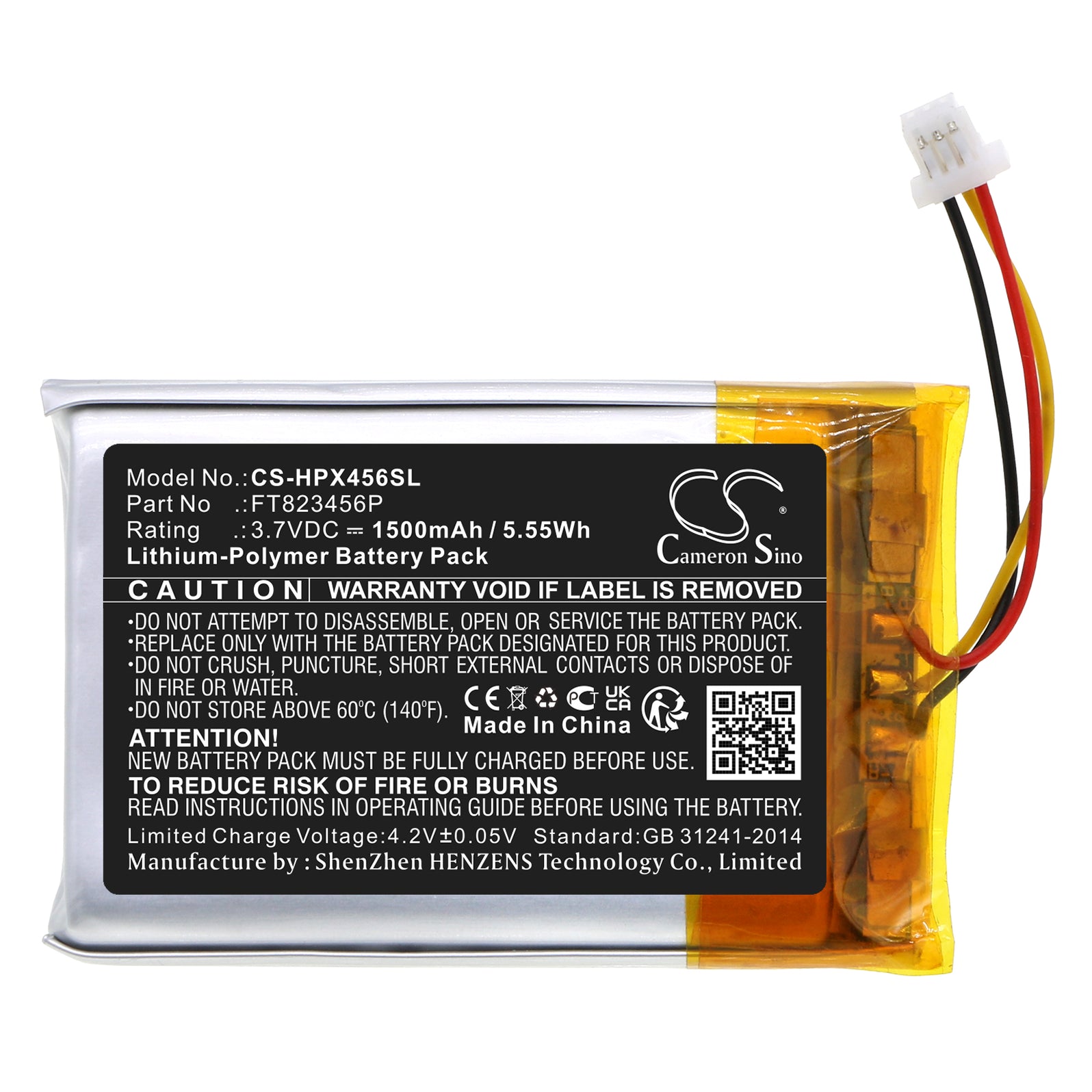 CS-HPX456SL : Battery for Steelseries Arctis 9 - Replaces Steelseries ...