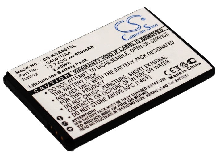 CS-KSA001SL : Battery for Sanyo IS01, SA001, SA002 - Replaces Sanyo P0 ...