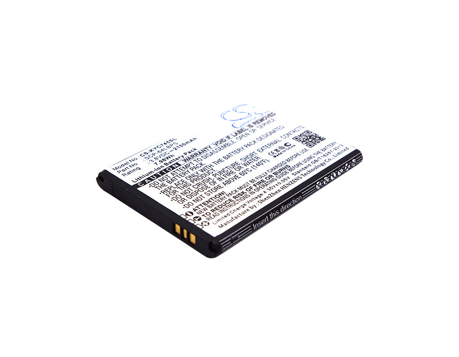 CS-KYC745SL : Battery for Kyocera Hydro Air, Hydro Wave, C6745 and oth ...