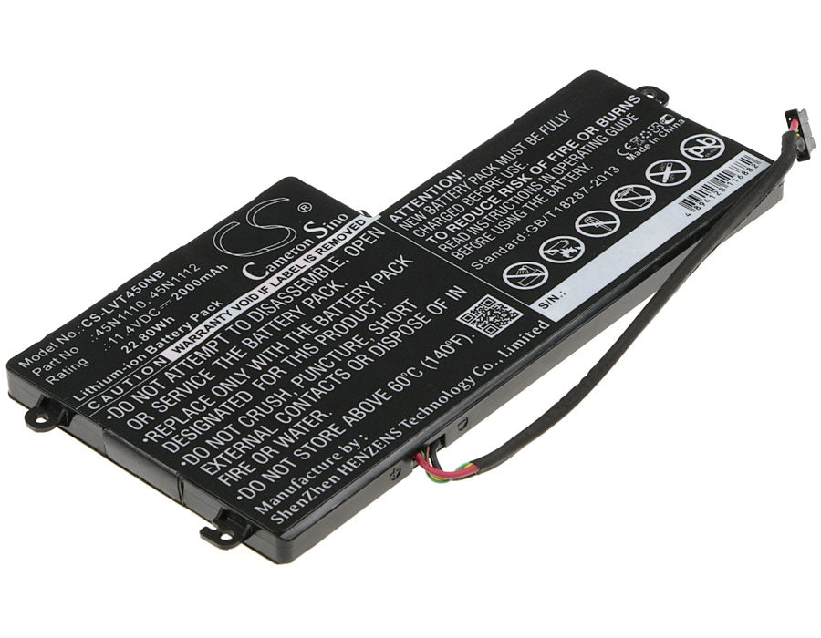 CS-LVT450NB : Battery for Lenovo ThinkPad T450, Thinkpad T440, Thinkpa ...
