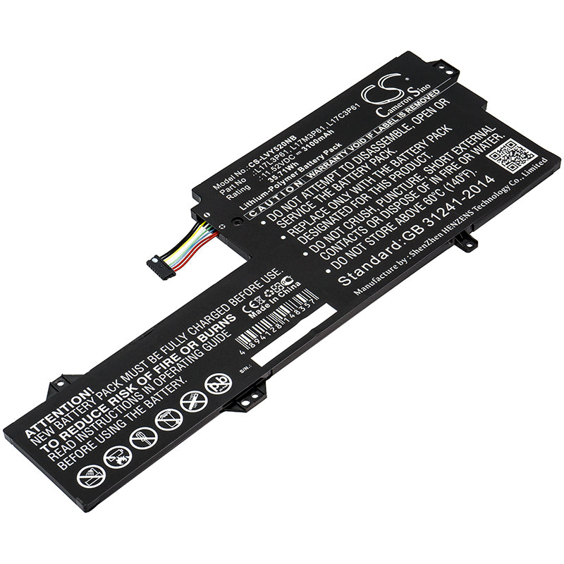 CS-LVY520NB : Battery for Lenovo Yoga 520-12, Yoga 520 12, IdeaPad 320 ...