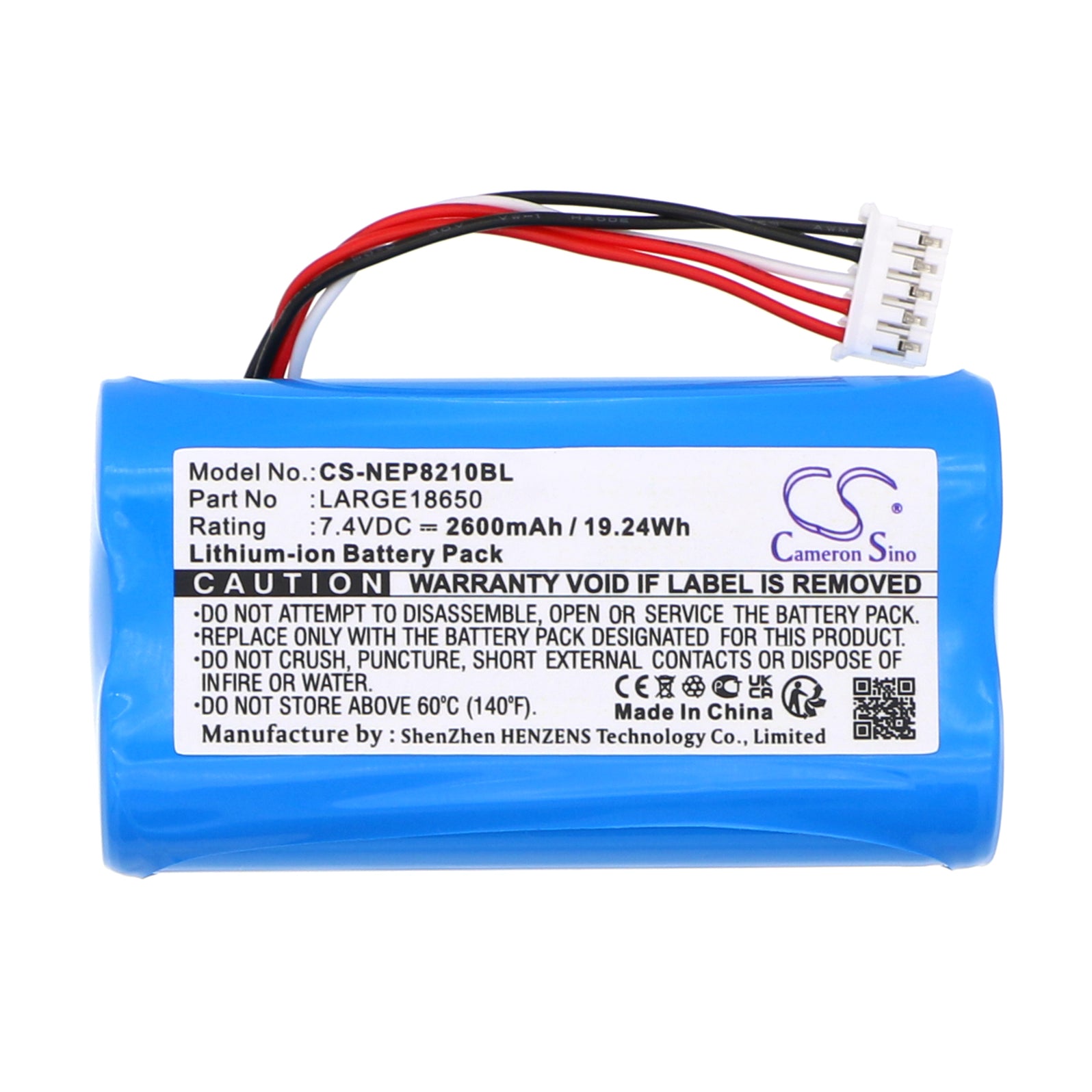CS-NEP8210BL : Battery for WizarPOS Q2, Wizar Q2 - Replaces WizarPOS W ...