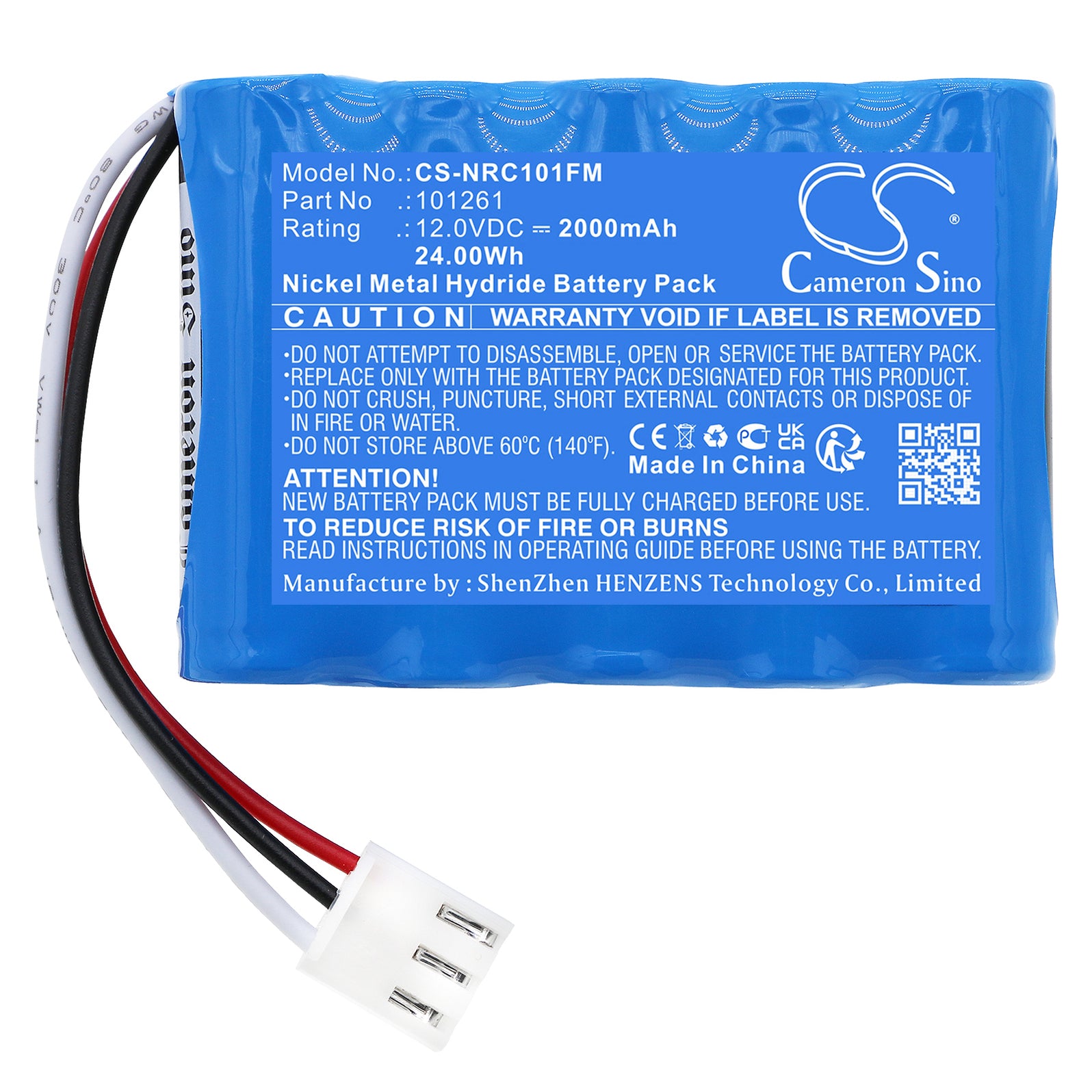 CS-NRC101FM : Battery for Navgard Bnwas Dubilier DBC101261 - Replaces ...