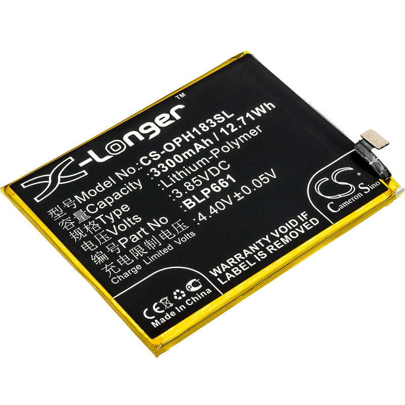 CS-OPH183SL : Battery for OPPO A3, A3 Dual SIM, A3 Dual SIM TD-LTE and ...