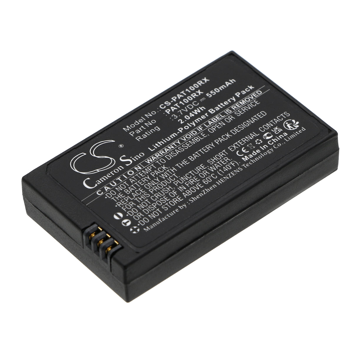 CS-PAT100RX : Battery for Parrot Rolling Spider, Jumping sumo, MiniDro ...