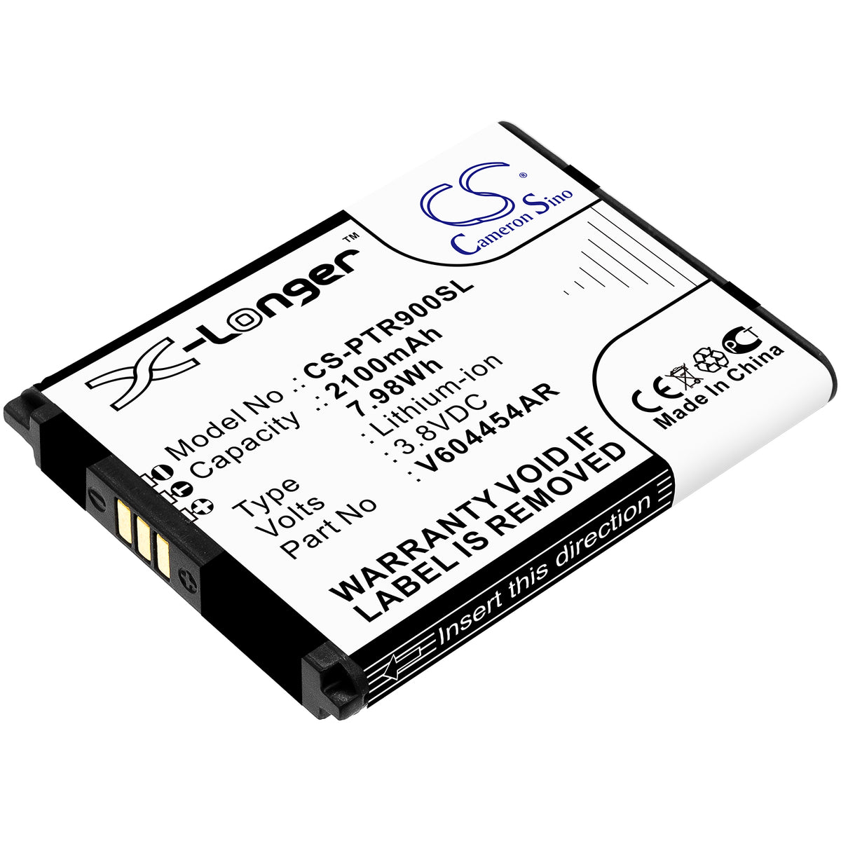 CS-PTR900SL : Battery for Franklin Wireless MHS900L - Replaces Verizon ...