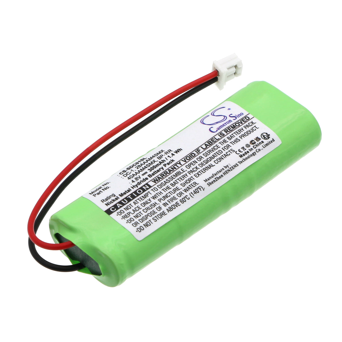 CS-SDC01SL : Battery for Dogtra 1100NC receiver, 1100NCC receiver, 120 ...