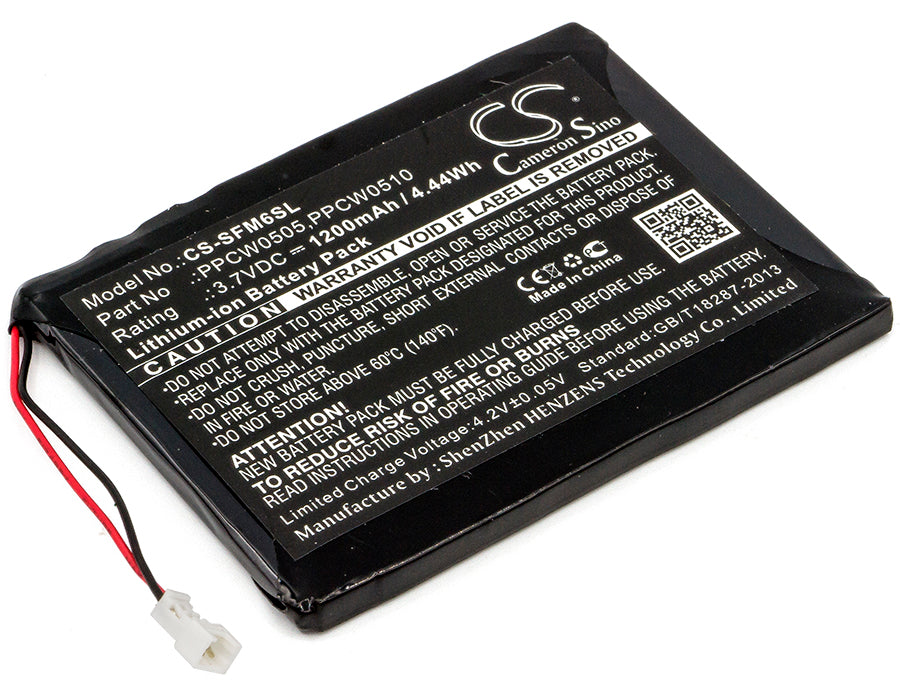 CS-SFM6SL : Battery for i-Audio X5L 30GB - Replaces i-Audio PPCW0505 ...