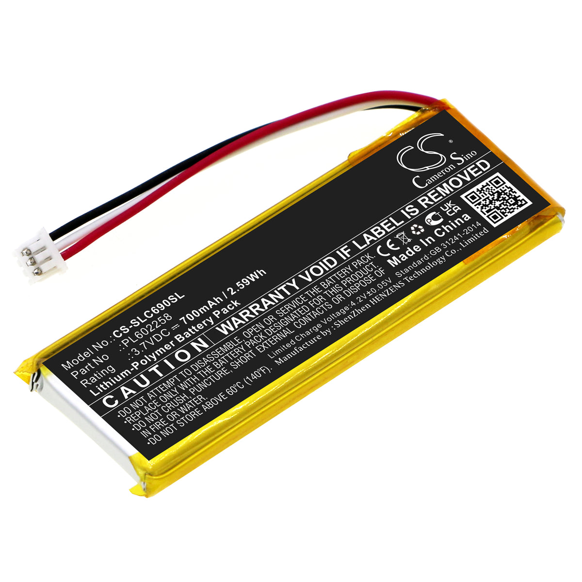 CS-SLC690SL : Battery for SteelSeries Nimbus+ Controller, 69070, 9076S ...