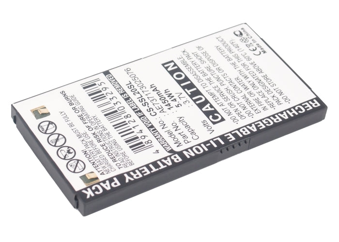 CS-SSL20SL : Battery for Sirius Stiletto SL2 - Replaces Sirius AE73717 ...