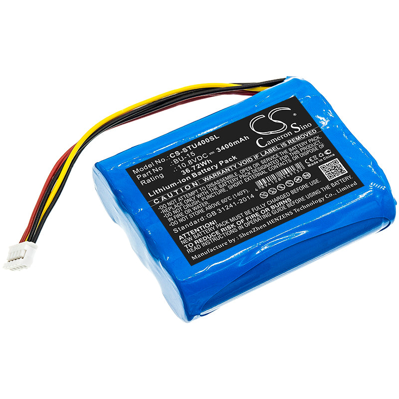 CS-STU400SL : Battery for Sumitomo T-400S, T400S - Replaces Sumitomo B ...