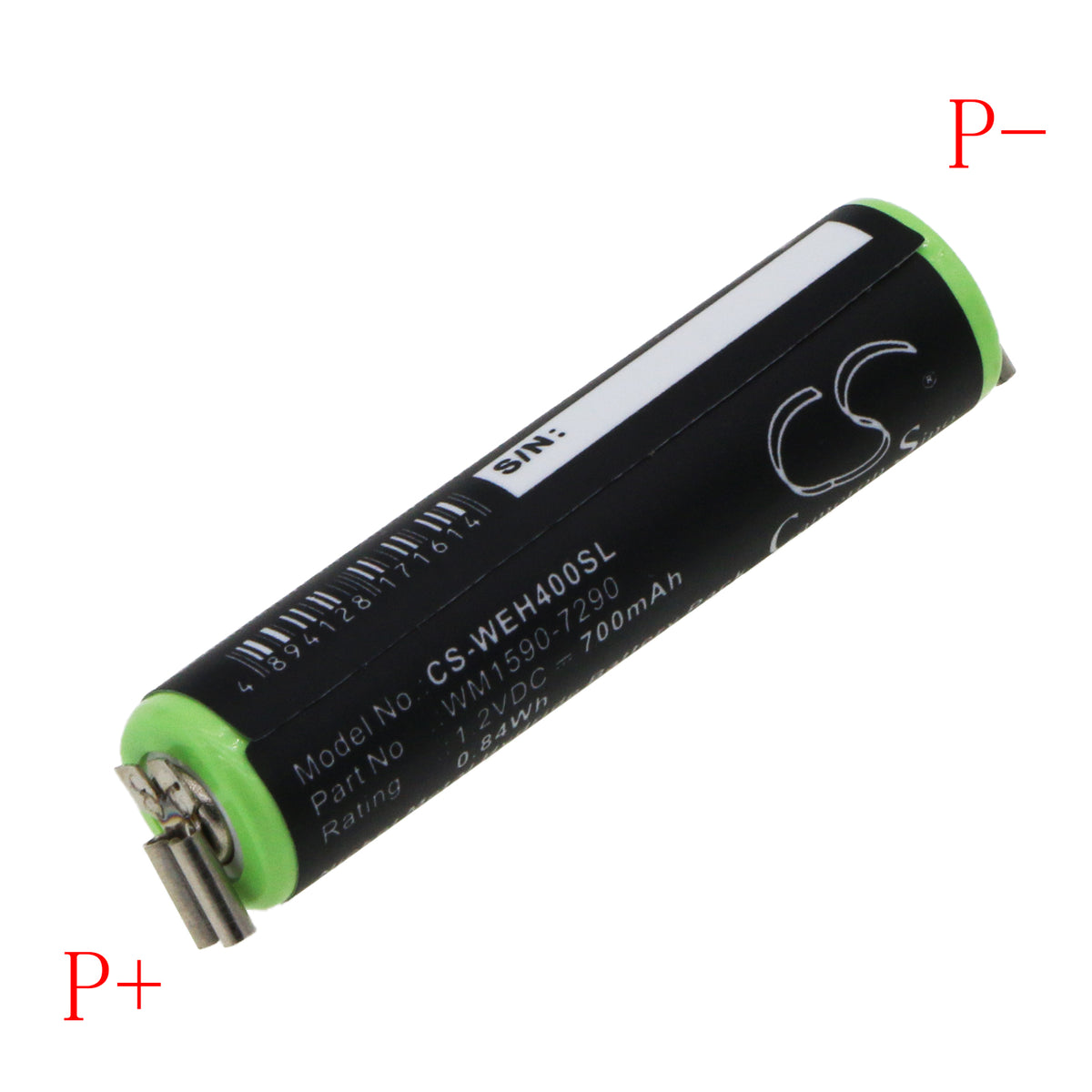 CS-WEH400SL : Battery for Wella Bella, Super, Chromini and others - Re ...