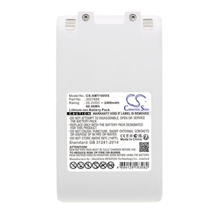 CS-XMT100VX : Battery for Xiaomi Dreame G9, P2045, Dreame T10 and othe ...