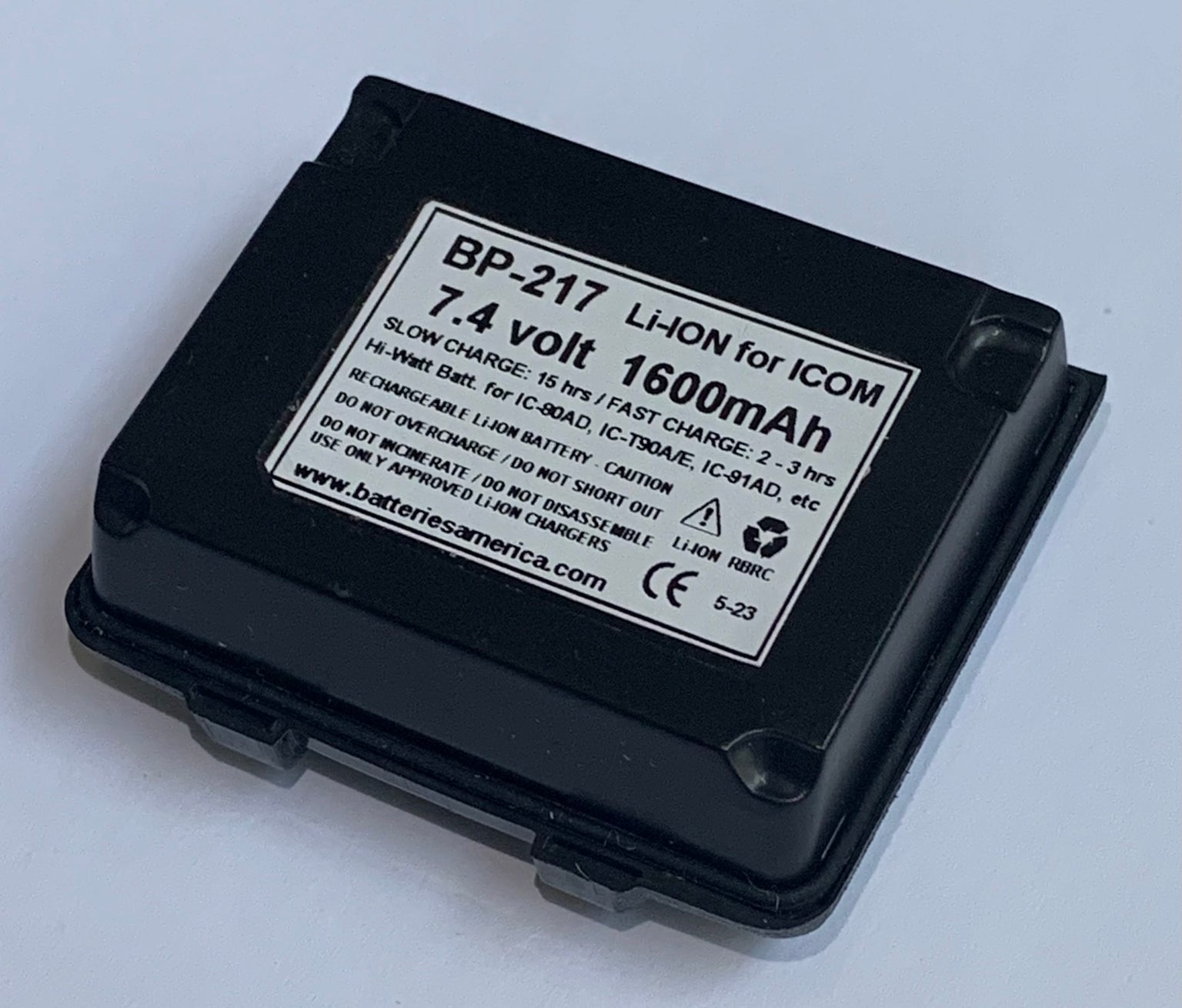 Amateur Radio > ICOM > Battery Packs — Batteries America