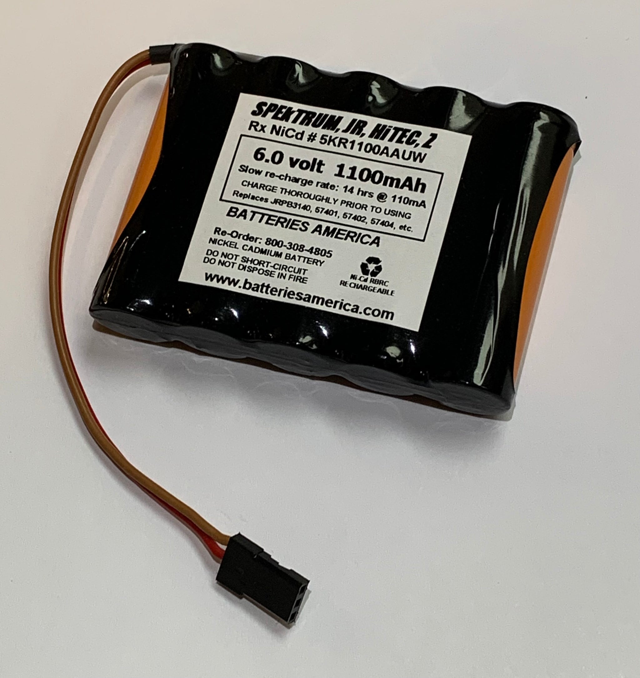 RC Hobby > Receiver Batteries > Ni-Cd — Batteries America