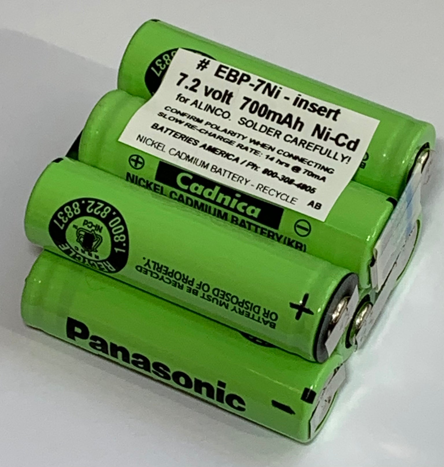 Amateur Radio > Alinco > Battery Inserts — Batteries America