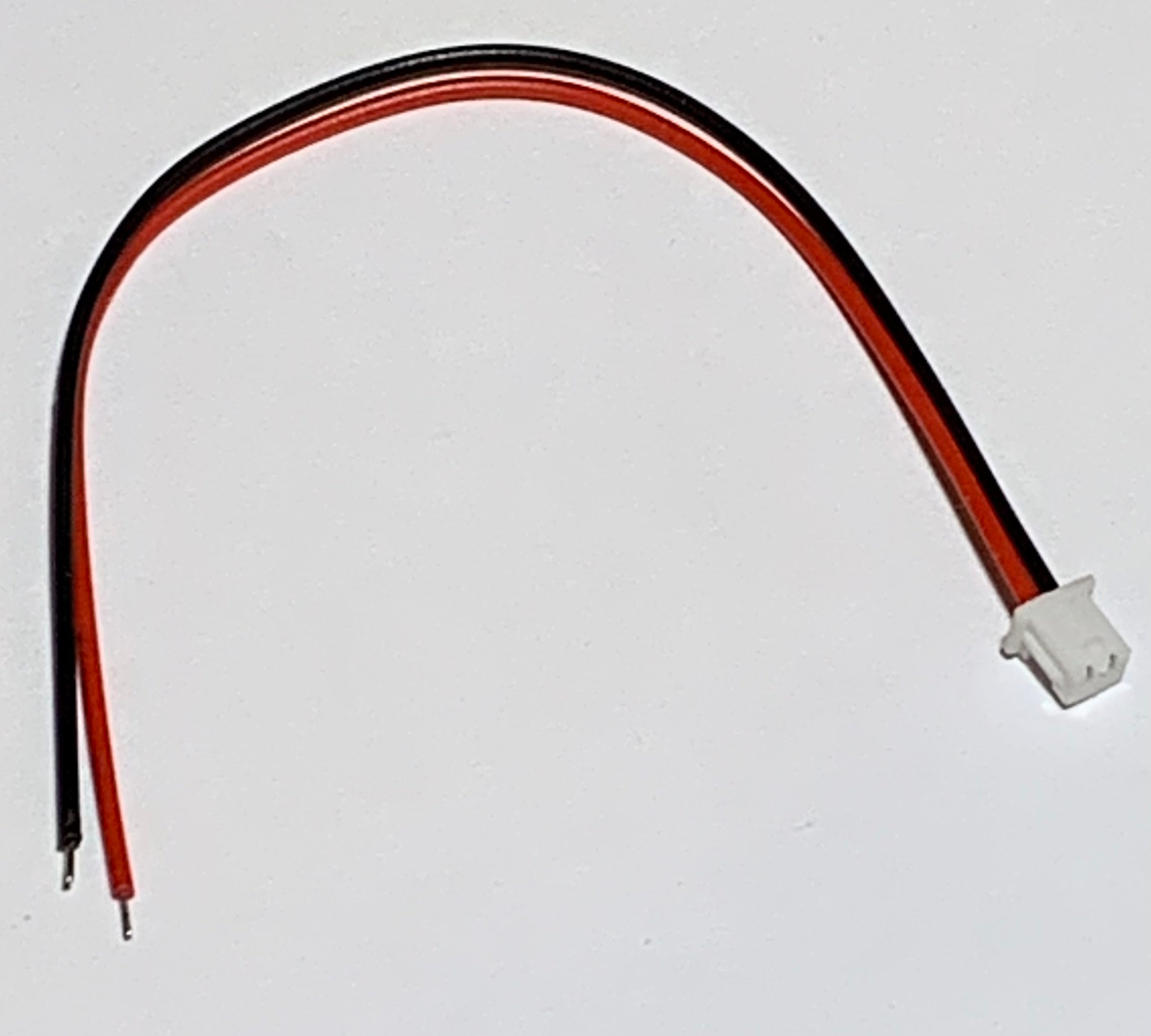 Micro JST male connector with wire leads. Battery end — Batteries America