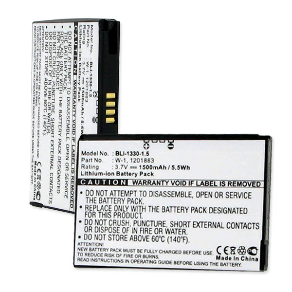 BLI-1330-1.5: 3.7v 1500mAh Li-Ion battery for SIERRA Wifi — Batteries ...