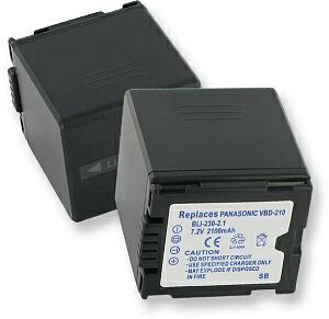 BLI-230-2.1: 7.4v 2100mAh Li-ION battery for Panasonic — Batteries America