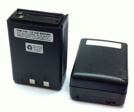 CNB-152 : 12v 800mAh NiCd battery for Standard, ADI, JRC etc ...