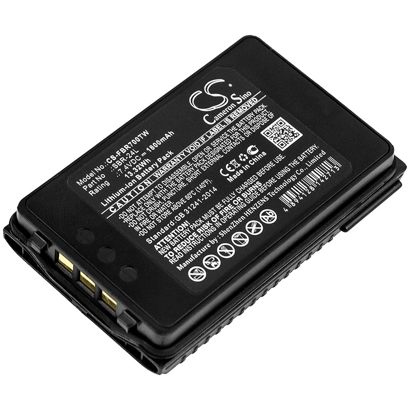 BP-FBR700TW : Replaces YAESU SBR-24L — Batteries America
