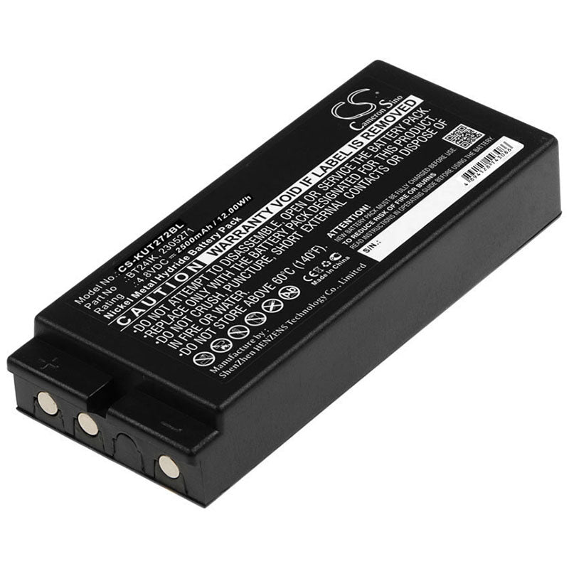 BP-KUT272BL : 4.8v 2500mAh NiMH battery, Replaces IKUSI BT24IK, 230527 ...