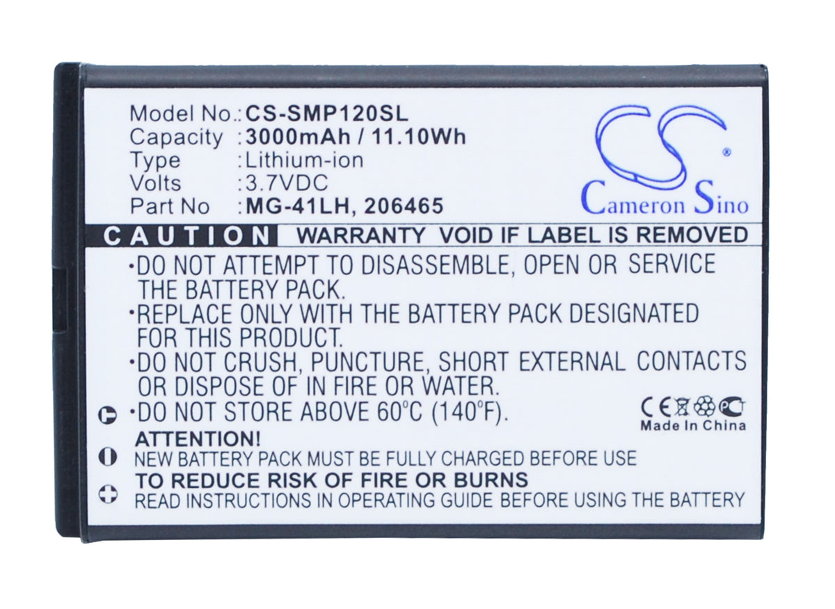 BP-SMP120SL : Battery for CHC X900 and other models — Batteries America