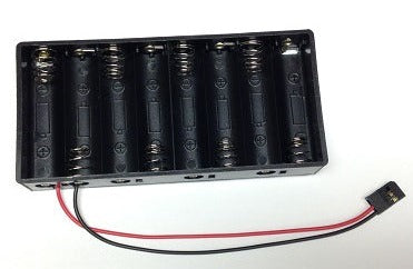 Futaba Battery Tray: holds 8xAA cells, for 3PK etc. — Batteries America