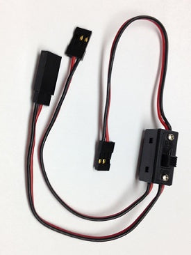 Standard Switch Harness with 22-gauge wire, JR or Futaba — Batteries ...