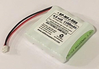 BP-MFJ-888 : 4.8v 1100mAh NiCd battery for MFJ-886, MFJ-888 — Batteries ...