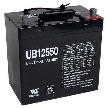 UB12550: 12 volt 55Ah Sealed Lead battery — Batteries America